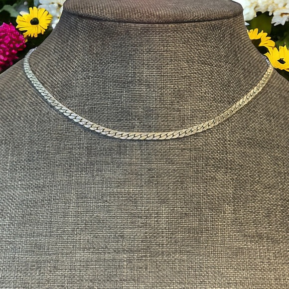 Monet | Jewelry | Vintage Monet Silver Tone Chain Necklace | Poshmark